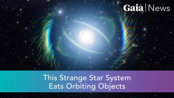 Watch This Strange Star System Eats Orbiting Objects | Gaia