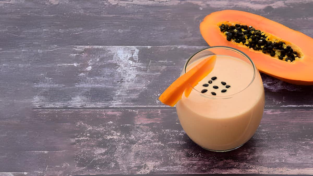 Watch Papaya Almond Smoothie | Gaia