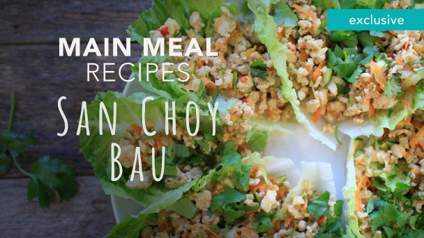 Chicken San Choy Bau