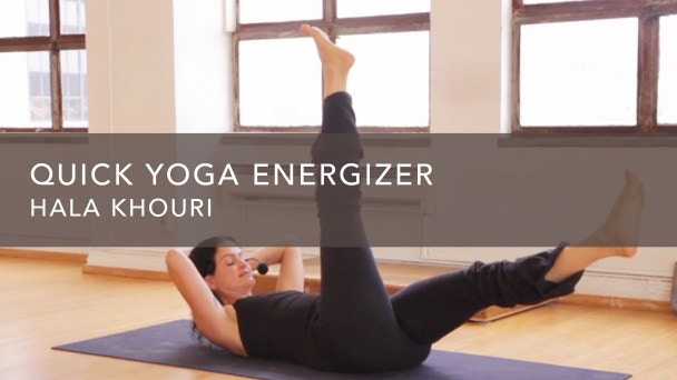 Quick Yoga Energizer